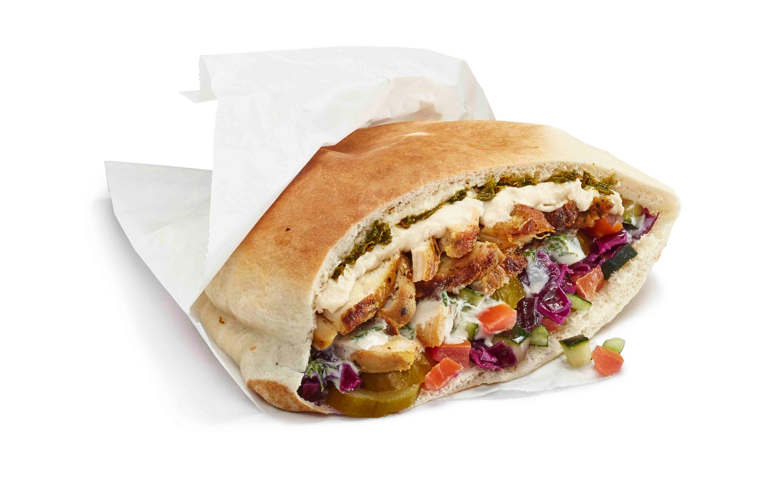 Shawarma Pita Sandwich